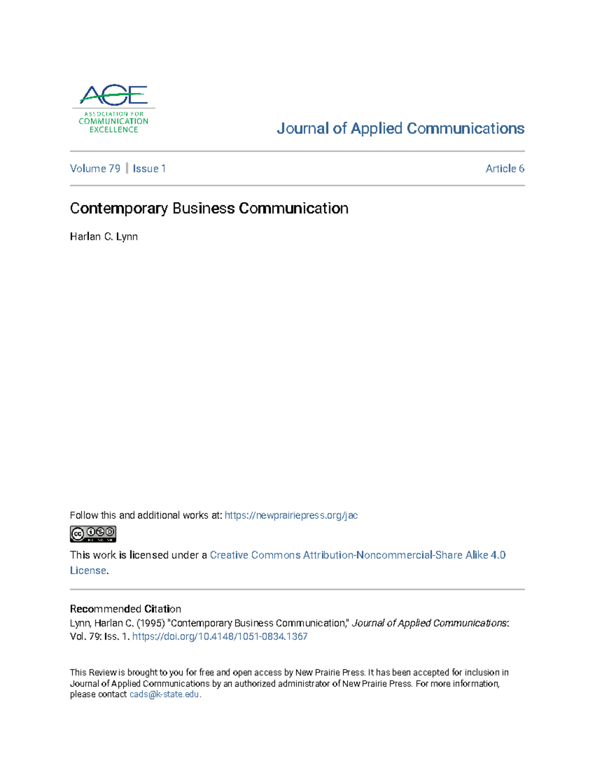 Cont-Business Communication-4 - Journal of Applied ...