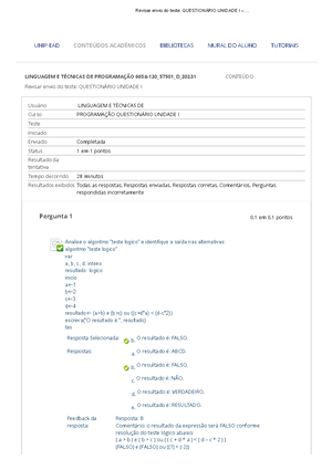 Aula 2 - Material preparatório - Operadores Um operador é um símbolo ...