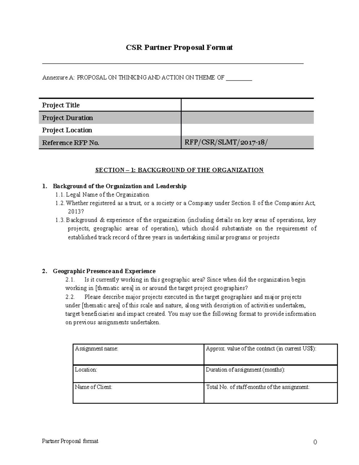 SLMT-CSR-Project-Proposal-format -4-March-2021 - CSR Partner Proposal ...