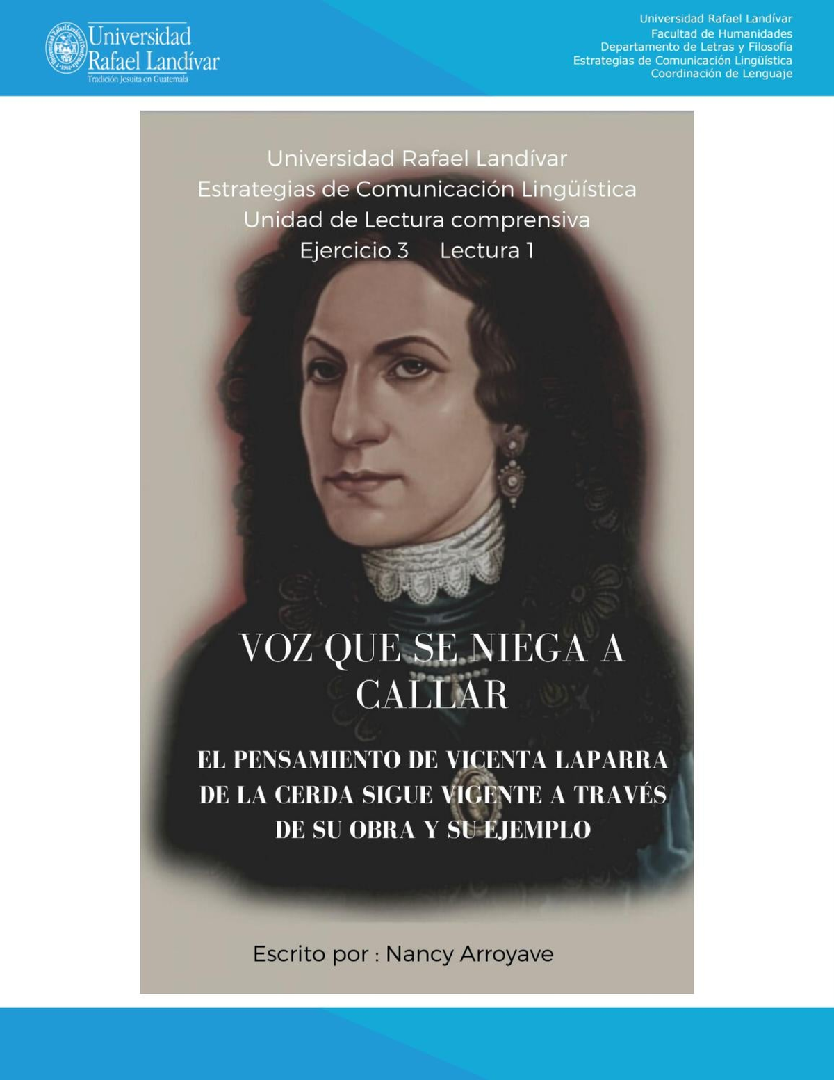 La voz que se Niega a Callar - Estrategias de Comunicación Lingüística ...