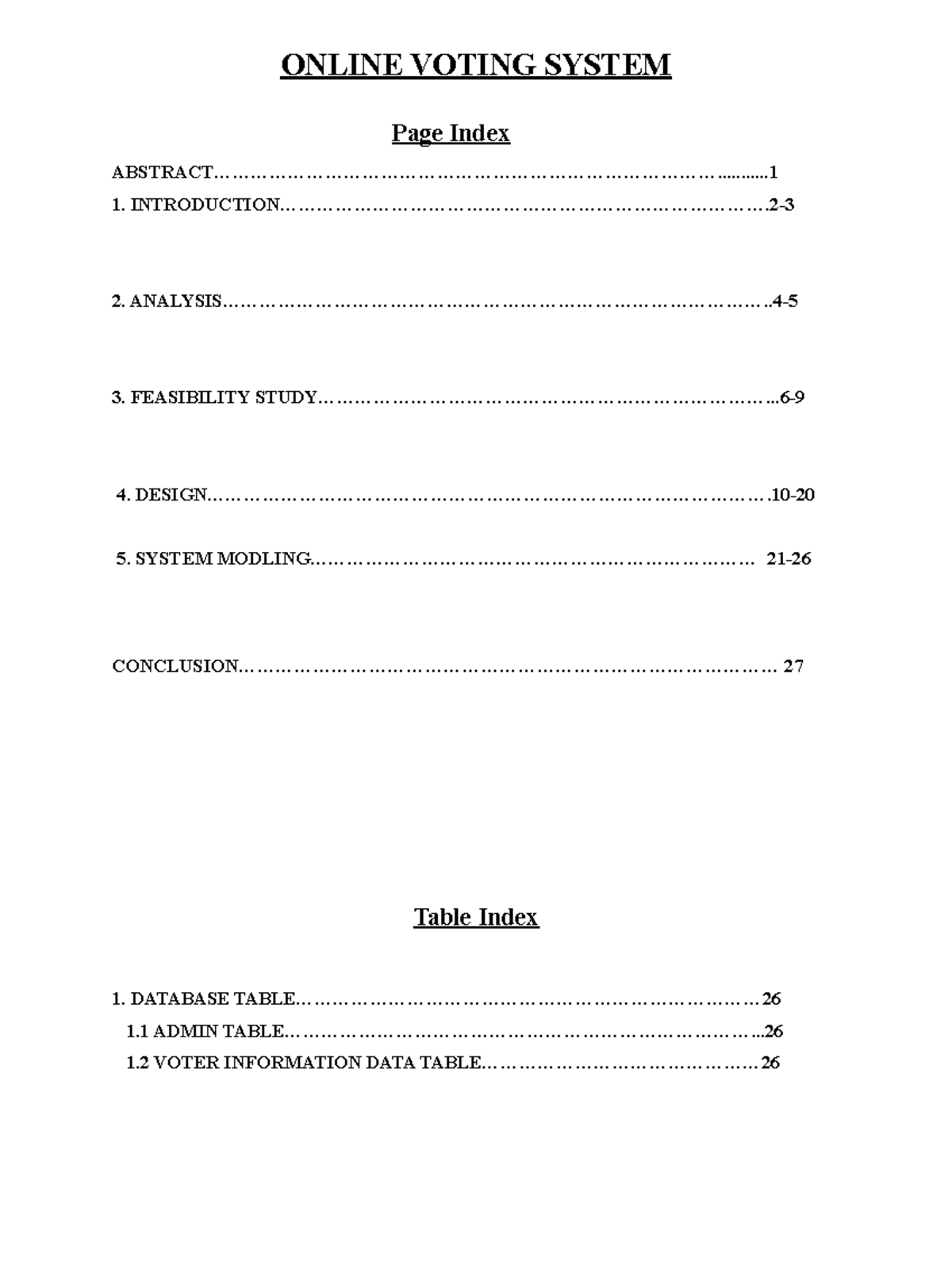 Online-Voting-System - ONLINE VOTING SYSTEM - Studocu