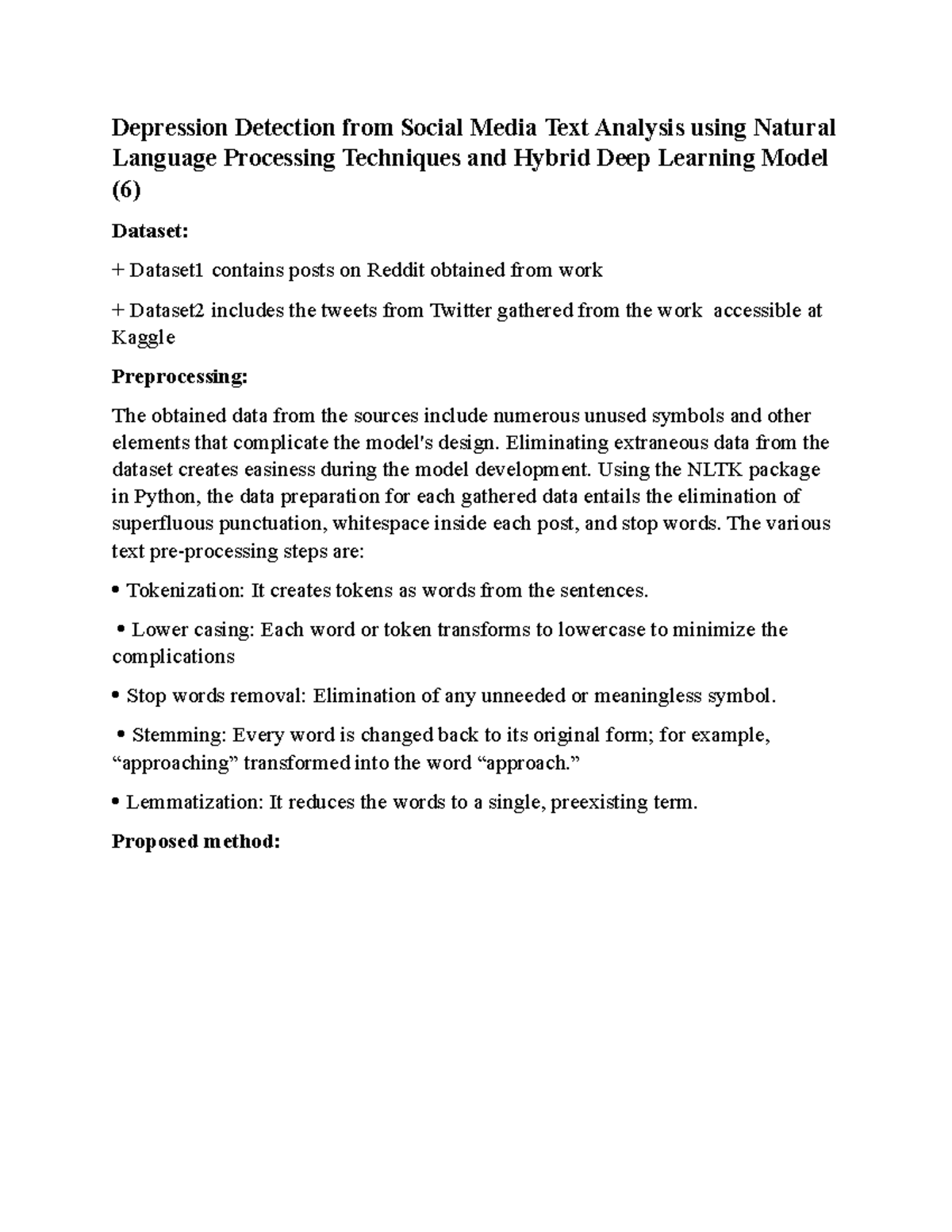 Report 18102023 - 123123 - Depression Detection from Social Media Text ...