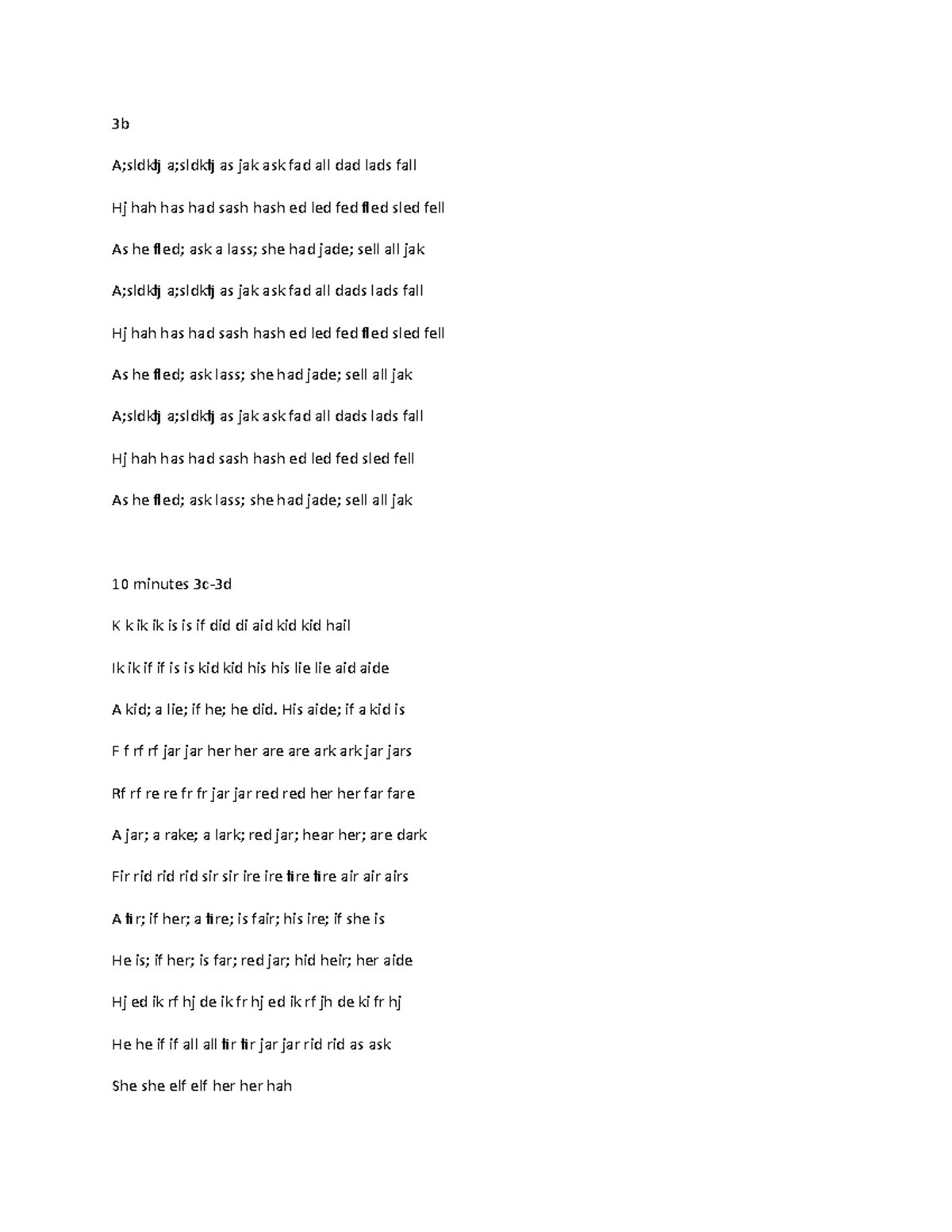 0810 - Notes - 3b A;sldkfj a;sldkfj as jak ask fad all dad lads fall Hj ...