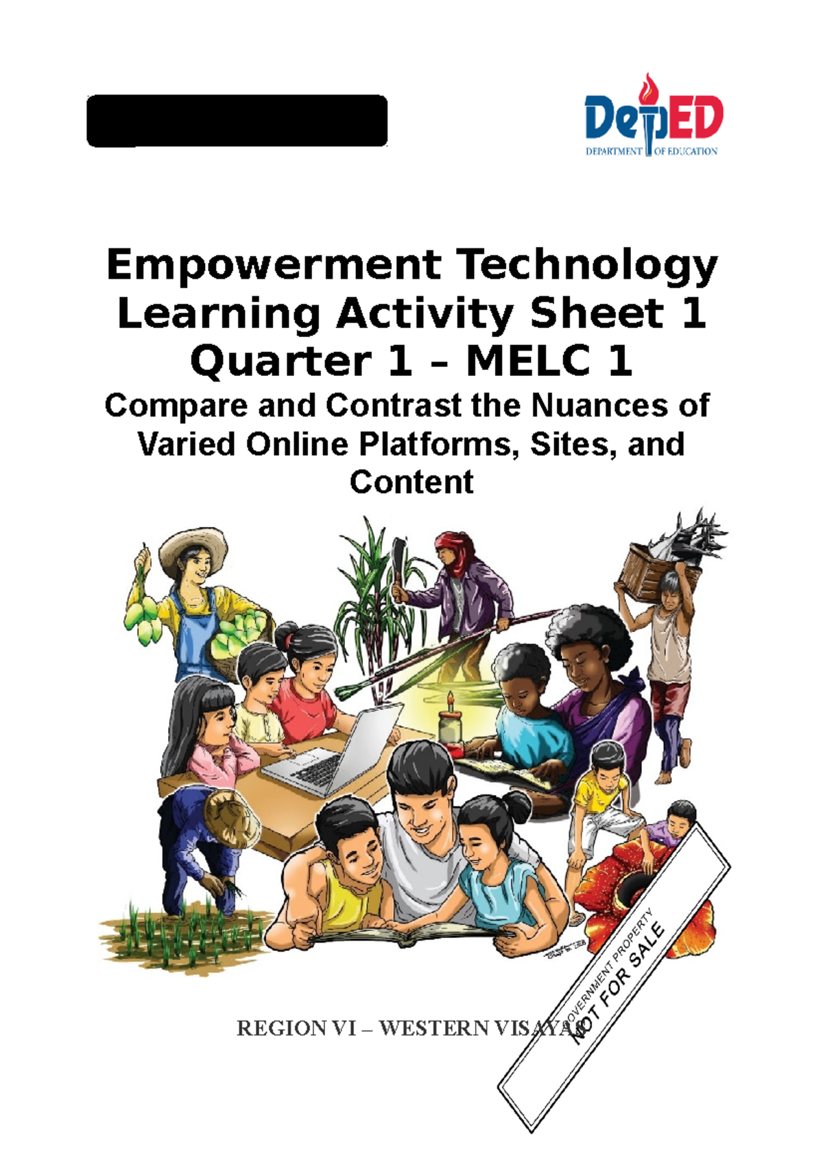 SHS Emp Tech Q1 LAS1 Final - Empowerment Technology Learning Activity ...
