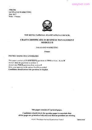 2013 july PPF merged - REVISION PAST PAPERS - Business Management ...