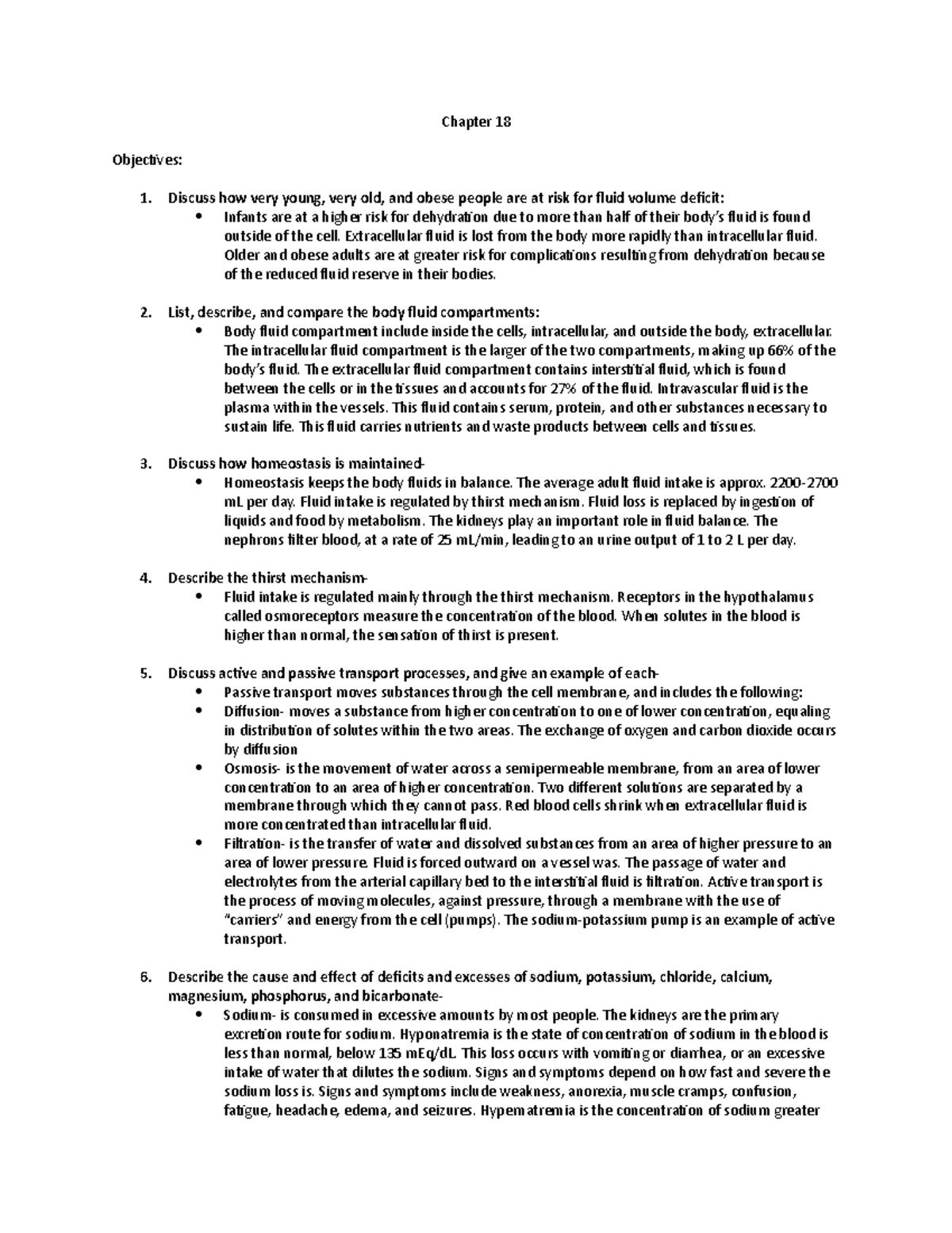 Chapter 18 - Assignment - Chapter 18 Objectives: Discuss how very young ...