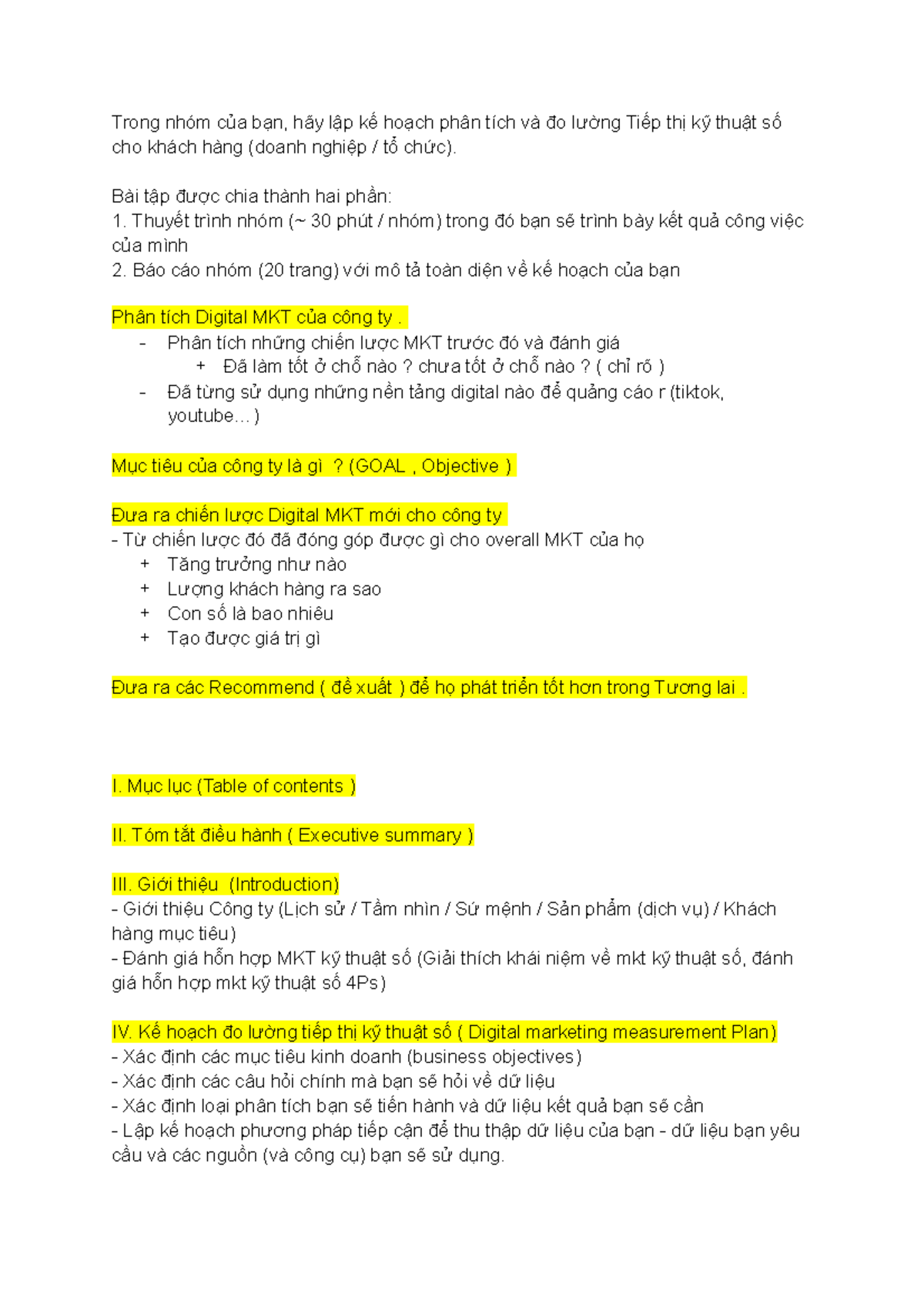 MKT 318 - Star Bucks - Grade: 8 - Trong nhóm của bạn, hãy lập kế hoạch ...