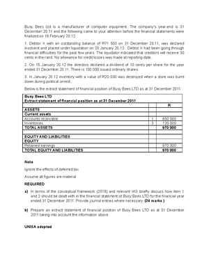 PPE Note (Plant propertyand equipment) - Question 3 (21 Marks: 38 ...