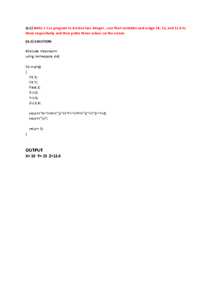 Bca 2024 sem 3 exam paper - Bachelors of Computer Applications - Studocu