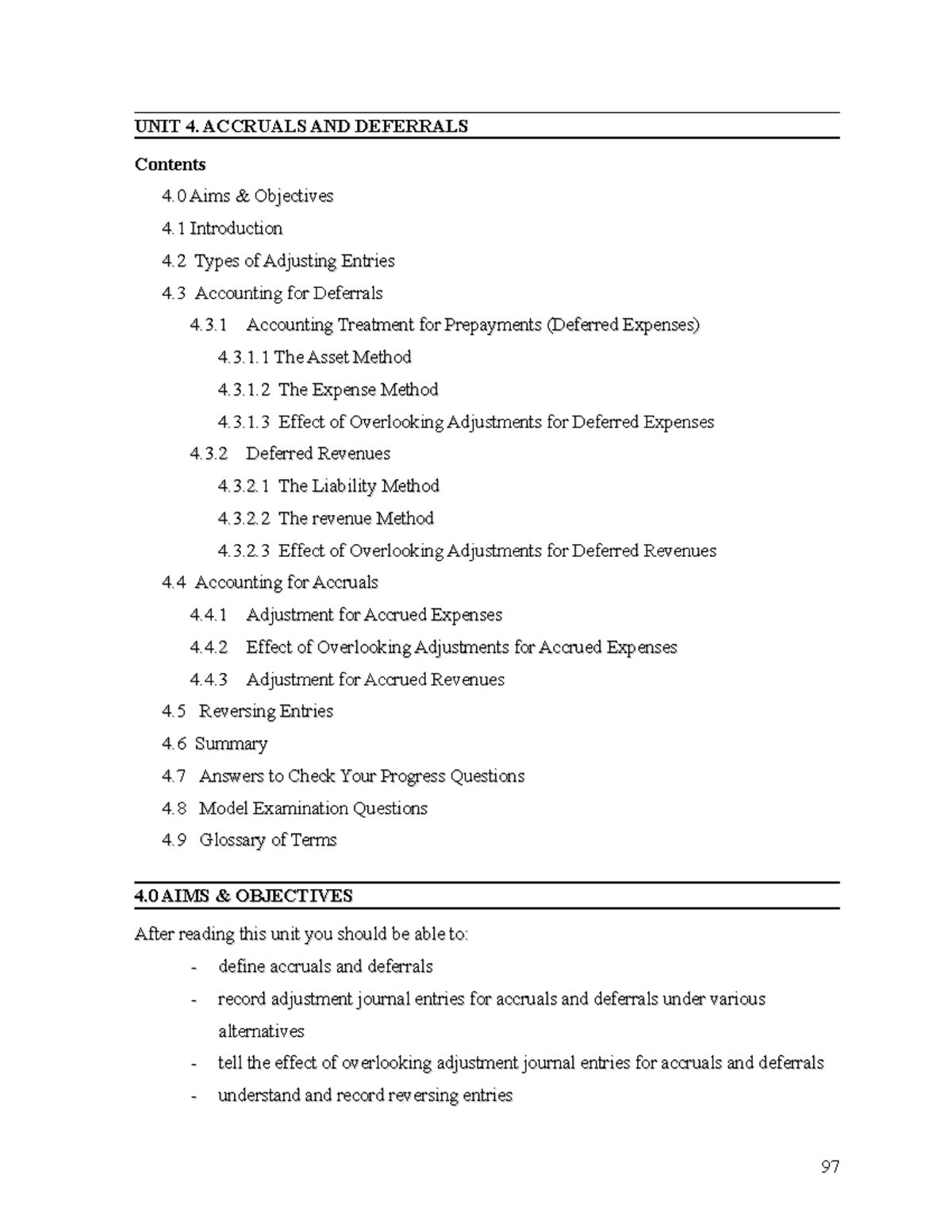 Principle of Accounting 1 - Chapter 4 - UNIT 4. ACCRUALS AND DEFERRALS ...