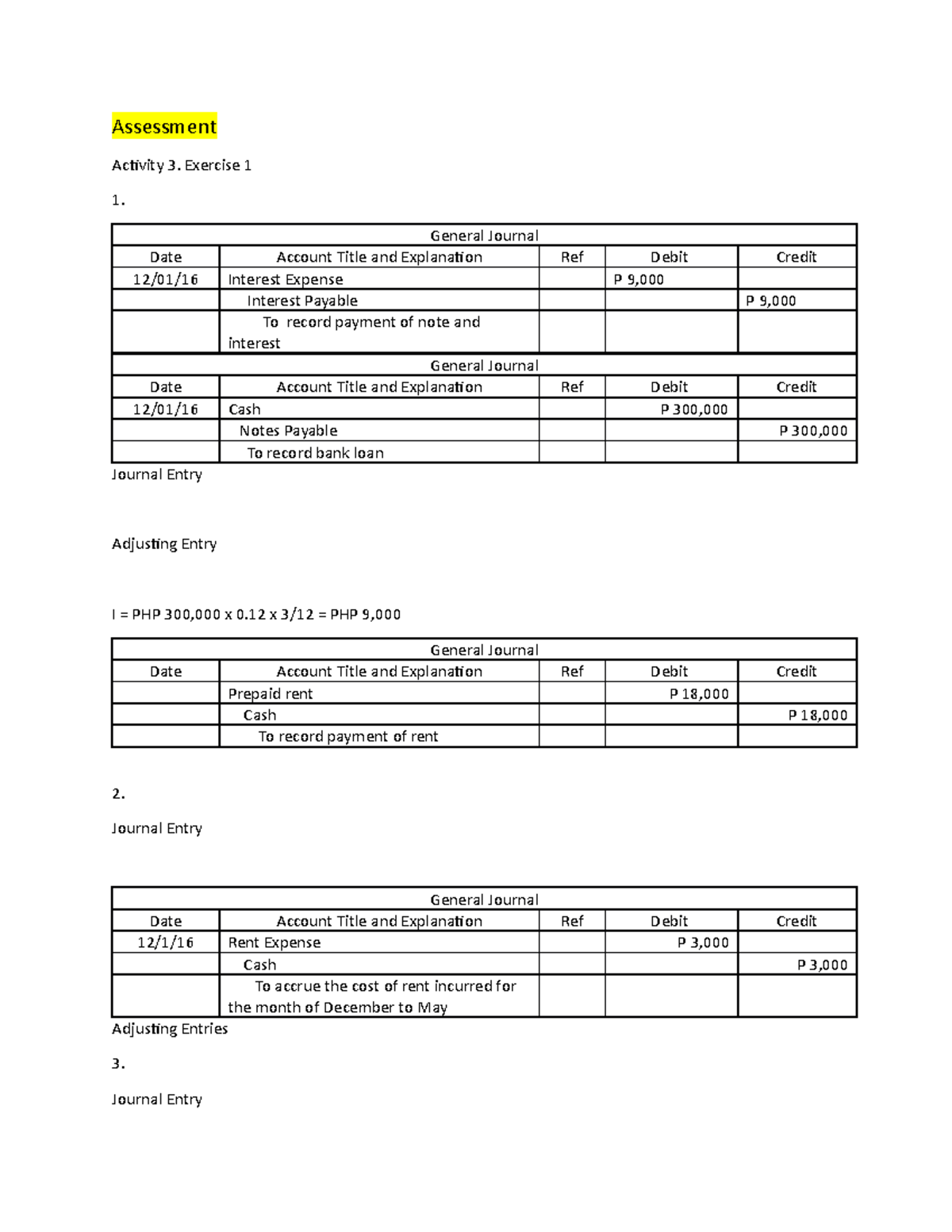 Fabm week 2 3 - fabm 1 quarter 4 week 2-3 module no answers ...