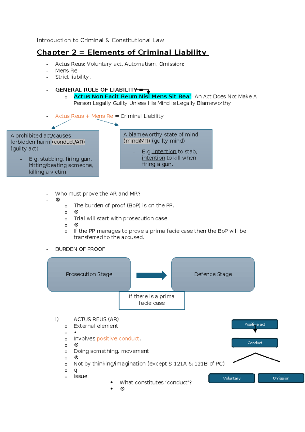 Introduction to C & CL Chapter 2 - Introduction to Criminal ...