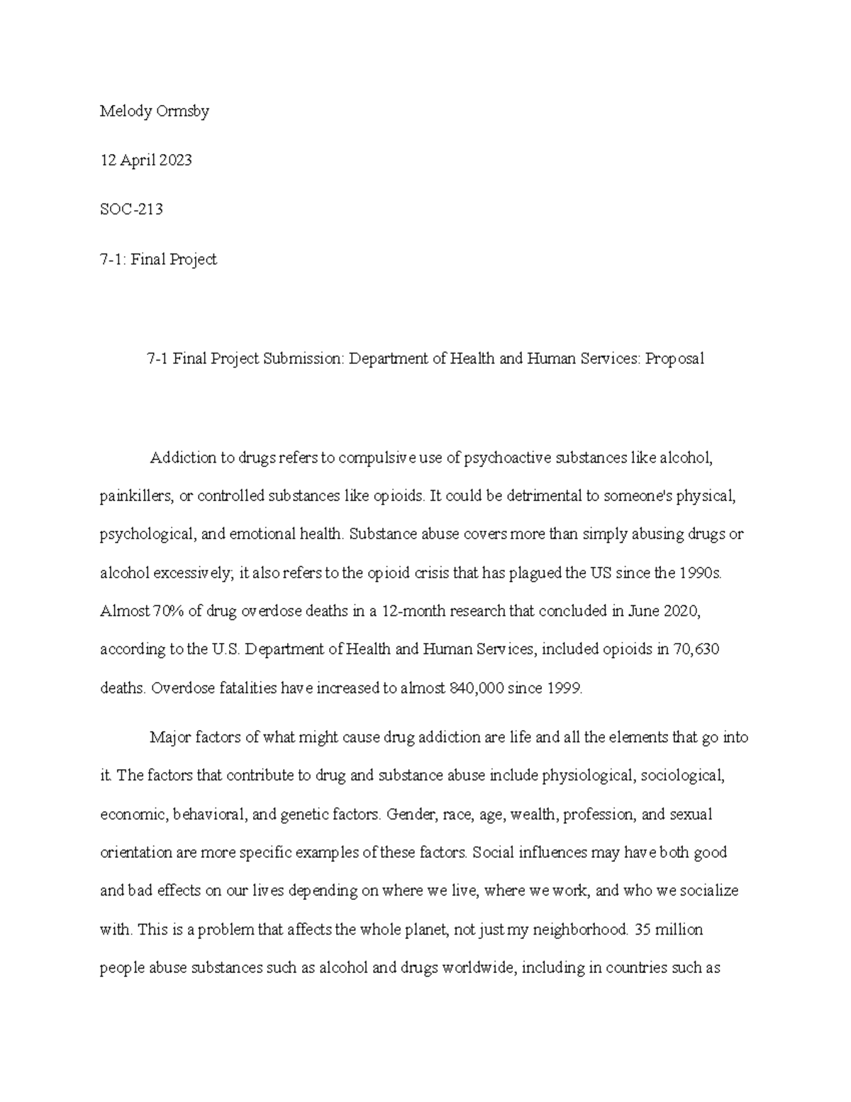 7-1 Final Project Submission Department of Health and Human Services ...