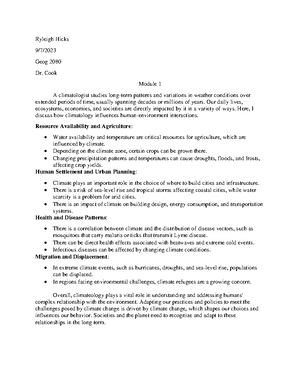 Biology 1001 Chapter 1 Notes - Biology 1001 Notes Chapter 1 An ...
