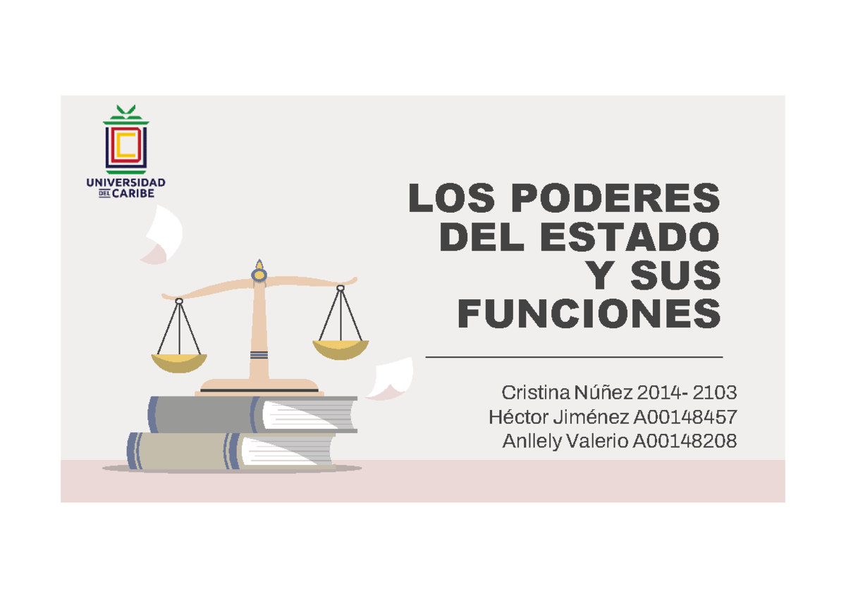 Presentacion Digital Trabajo Final Poderes DEL Estado - LOS PODERES DEL ...