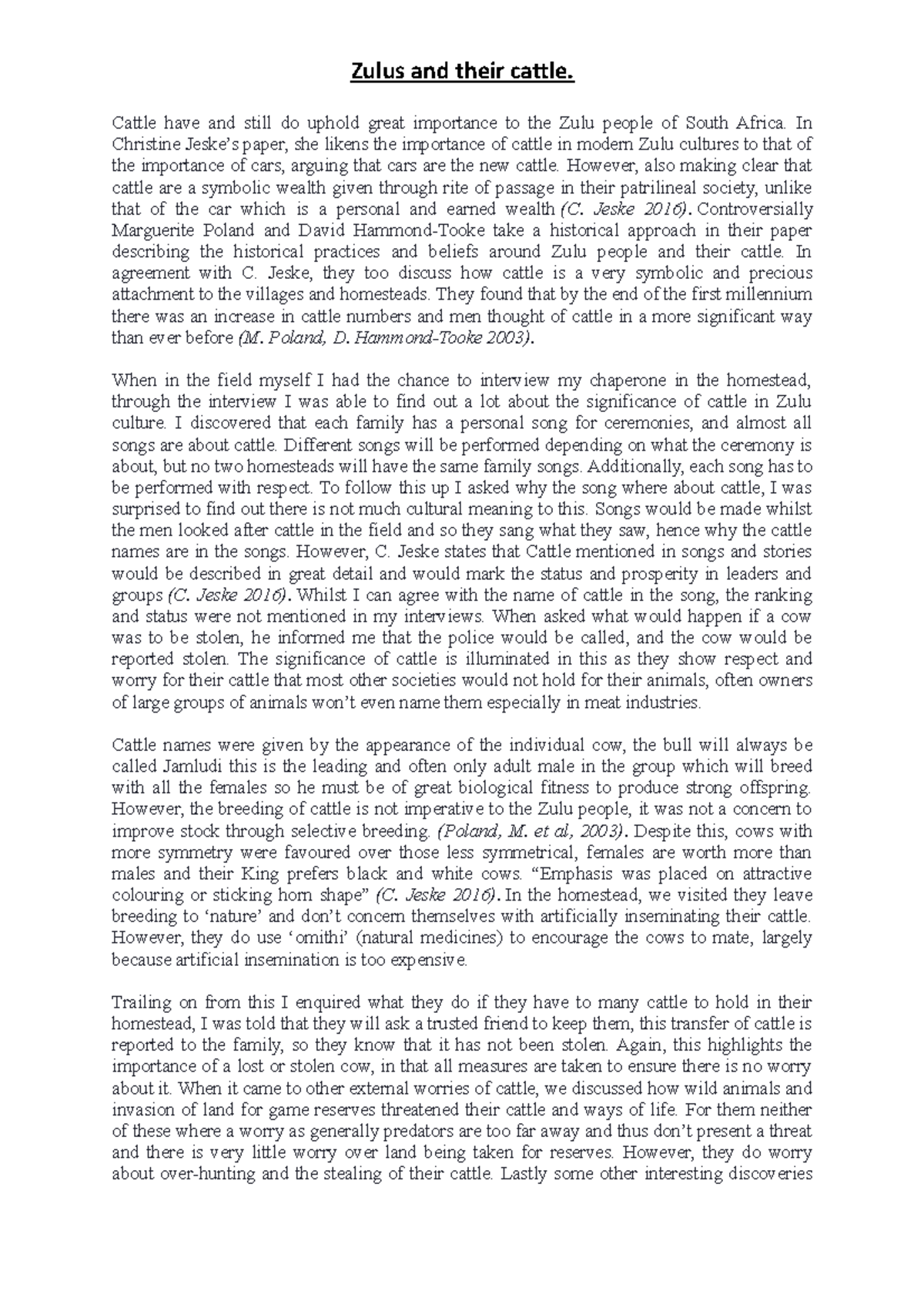 Zulu and cattle - Zulus and their cattle. Cattle have and still do ...