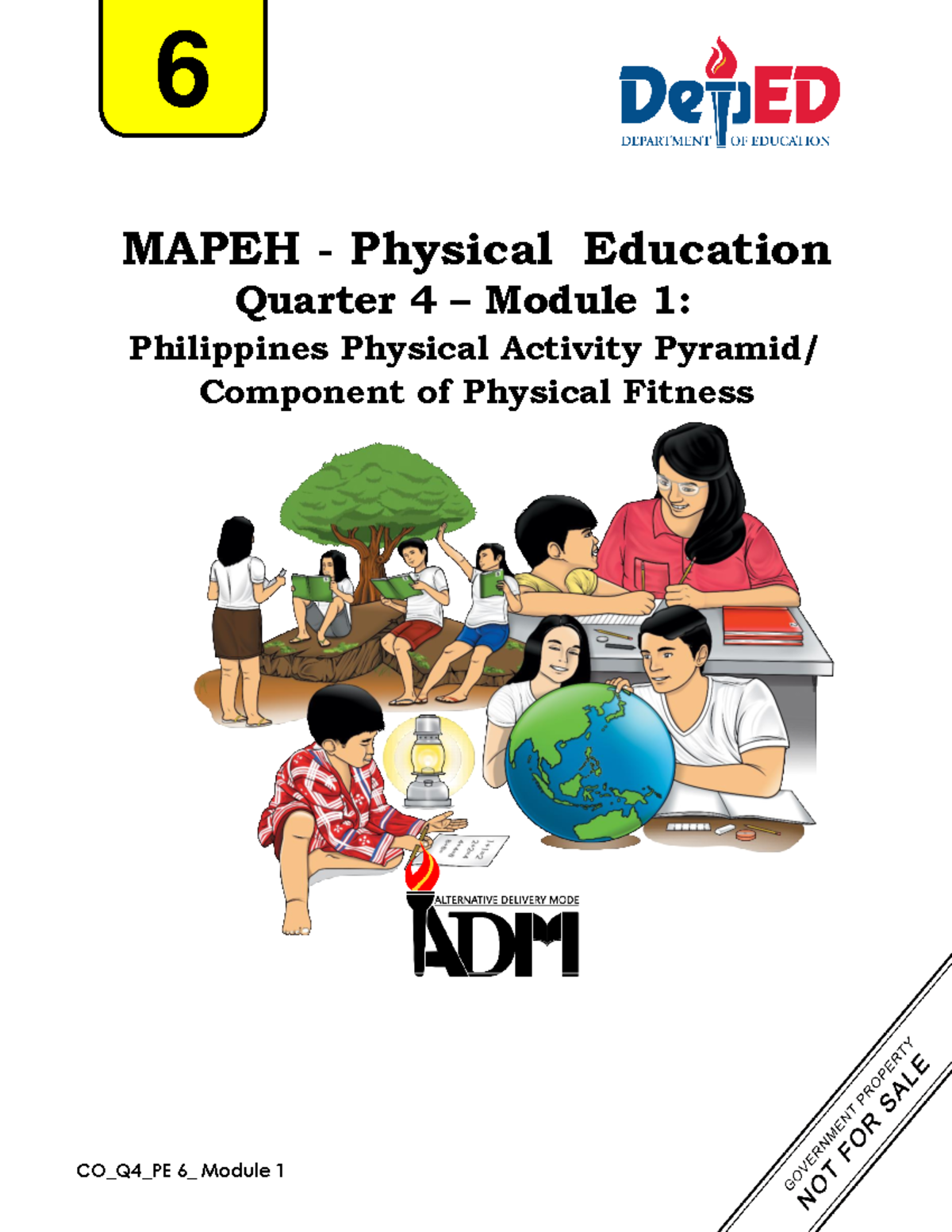 Document Ap 6 (Quarter 4 module 1) - MAPEH - Physical Education Quarter ...