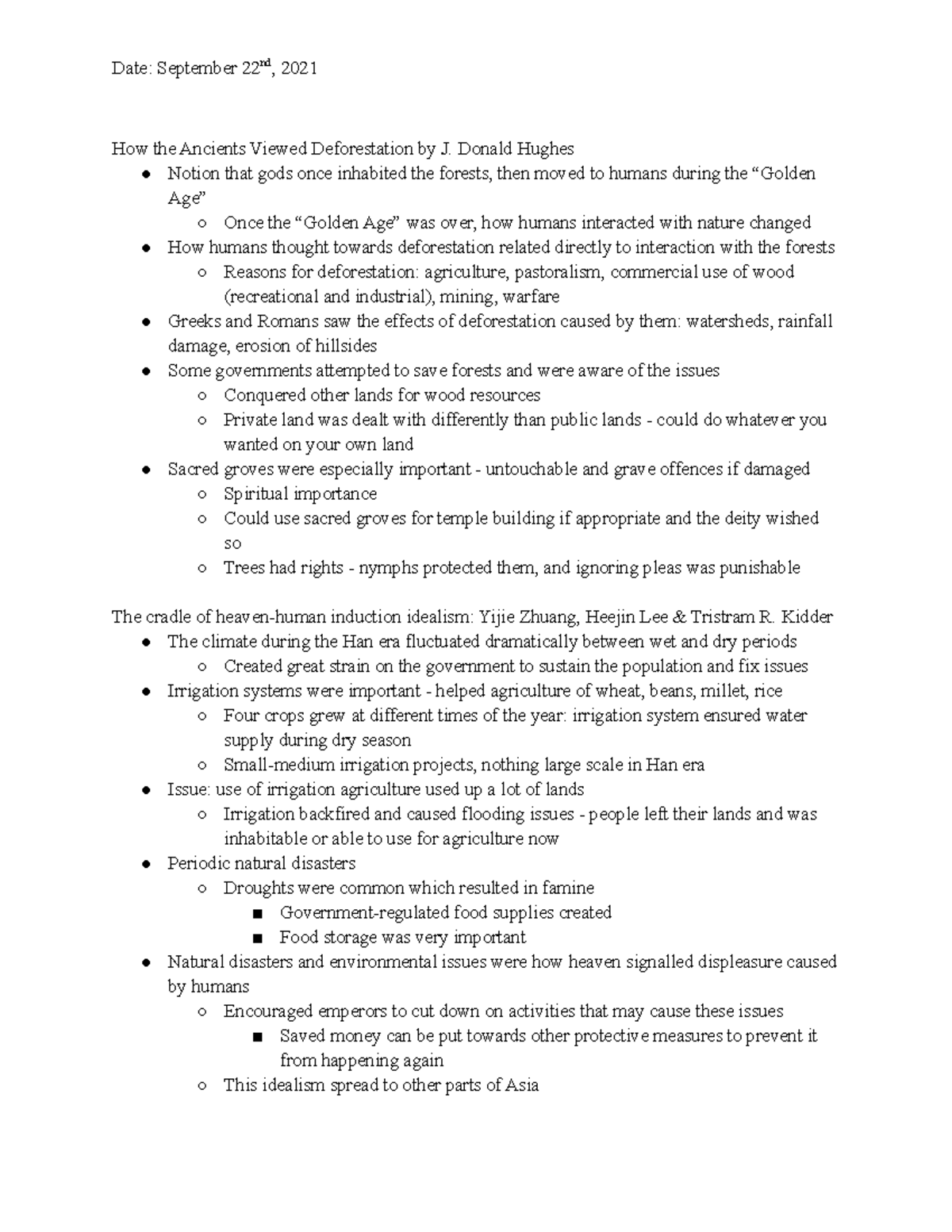 Seminar #2 Sept 22 21 - AHCL-ANTH-ERSC - TrentU - Studocu