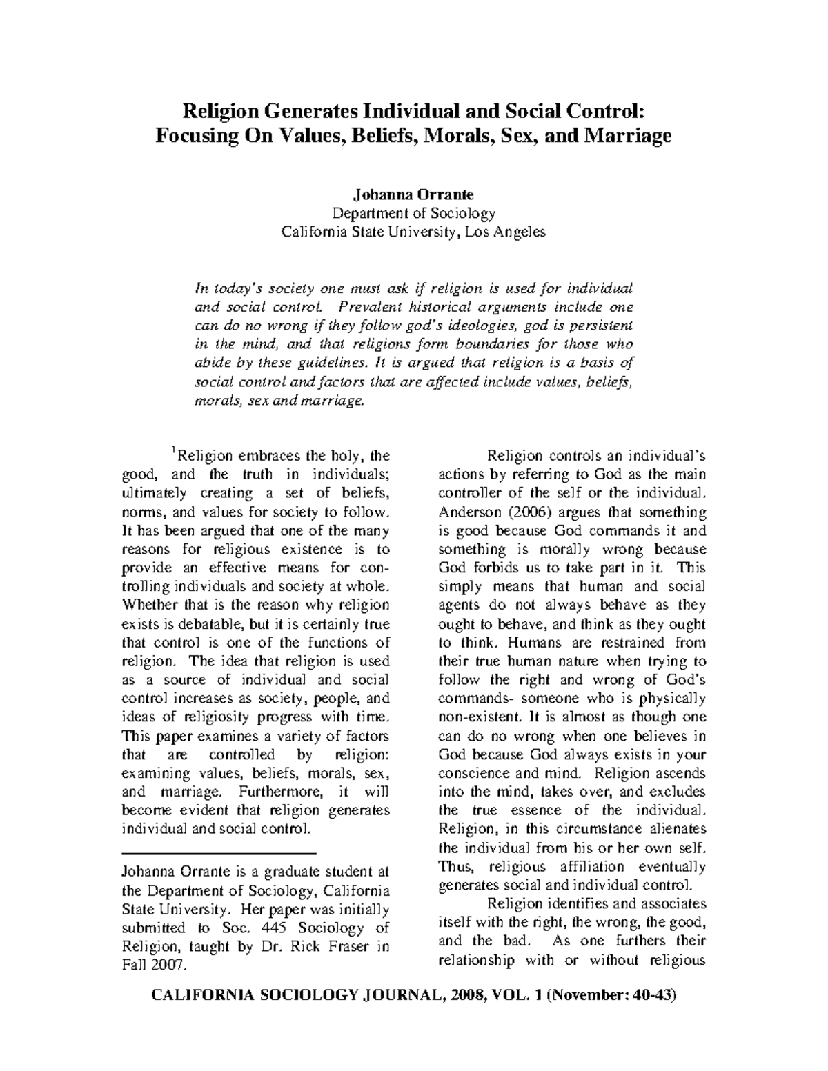 3713-Article Text-10465-1-10-20230510 - Religion Generates Individual ...