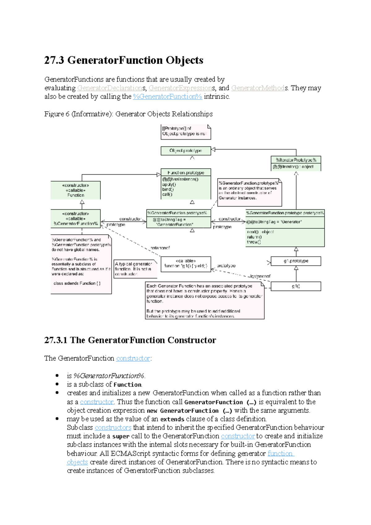 273 - YES - 27 GeneratorFunction Objects GeneratorFunctions are ...