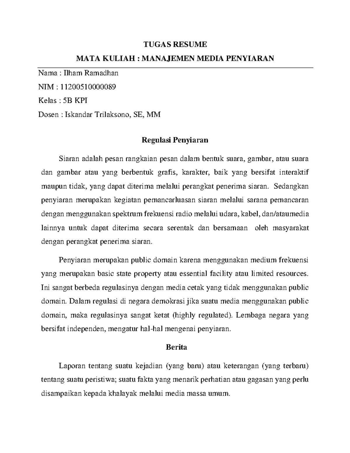 Resume Keenam Ilham Ramadhan 112005 1000089 - TUGAS RESUME MATA KULIAH ...