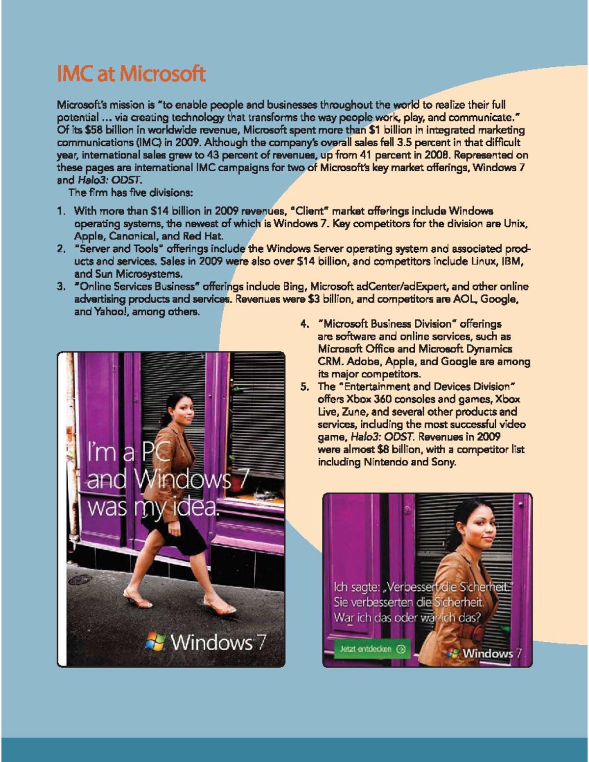 IMC at Microsoft - International marketing - Marketing - Studocu