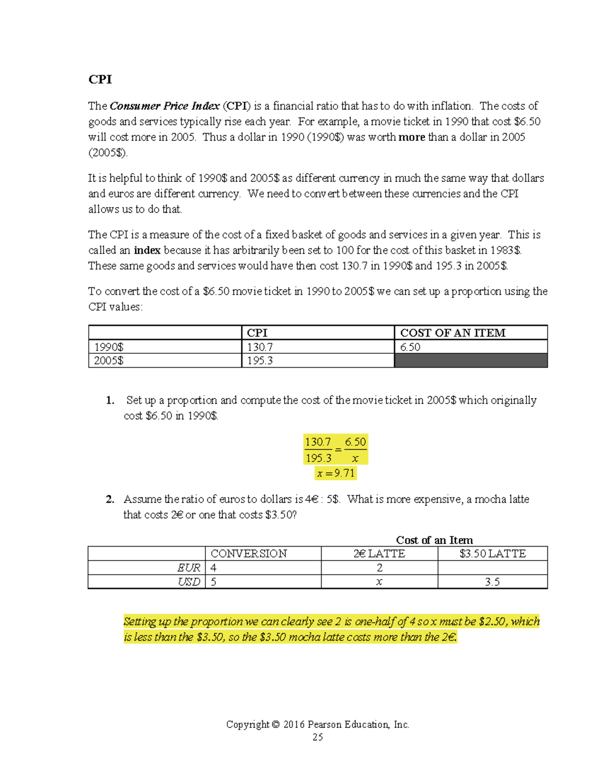 Ch2D CPI Worksheet - Copyright © 2016 Pearson Education, Inc. 25 CPI ...