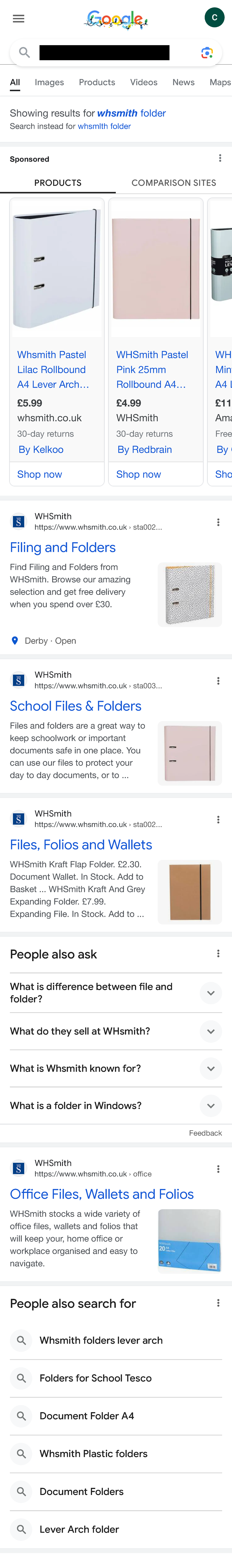 Whsmlth folder - Google Search - Showing results for whsmith folder ...