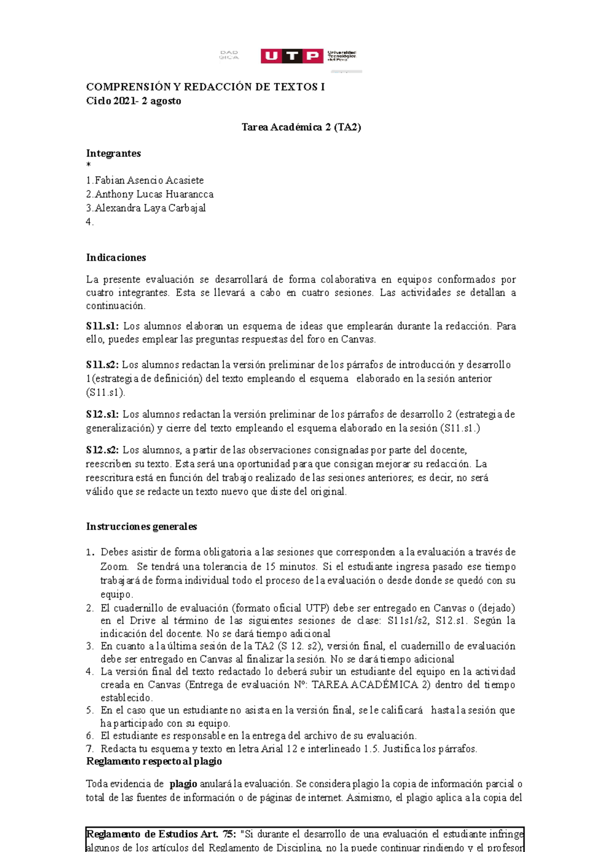 Tarea+Acad%C3%A9mica+2+%28TA2%29 - COMPRENSIÓN Y REDACCIÓN DE TEXTOS I ...
