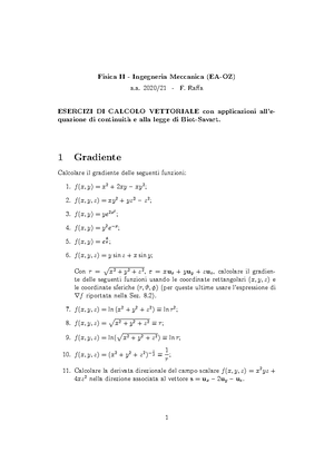 Physics 2 Topics - PHYSICS 2 TOPICS Stationary electric fields (~10 ...