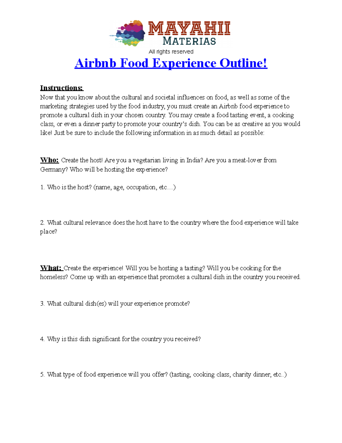 NW Bicu M2 L10 Air Bn B Outline - All rights reserved Airbnb Food ...