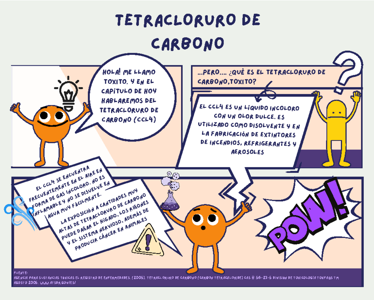 Tetracloruo DE Carbono Toxito - TETRACLORURO DE CARBONO ...... ¿QuÉ ES EL TETRACLORURO DE - Studocu