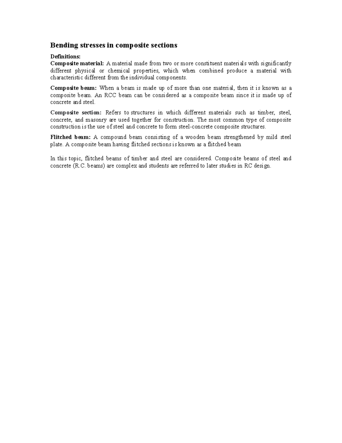 1. Flitched Beams 2024 - Short and easy to understand - Bending ...