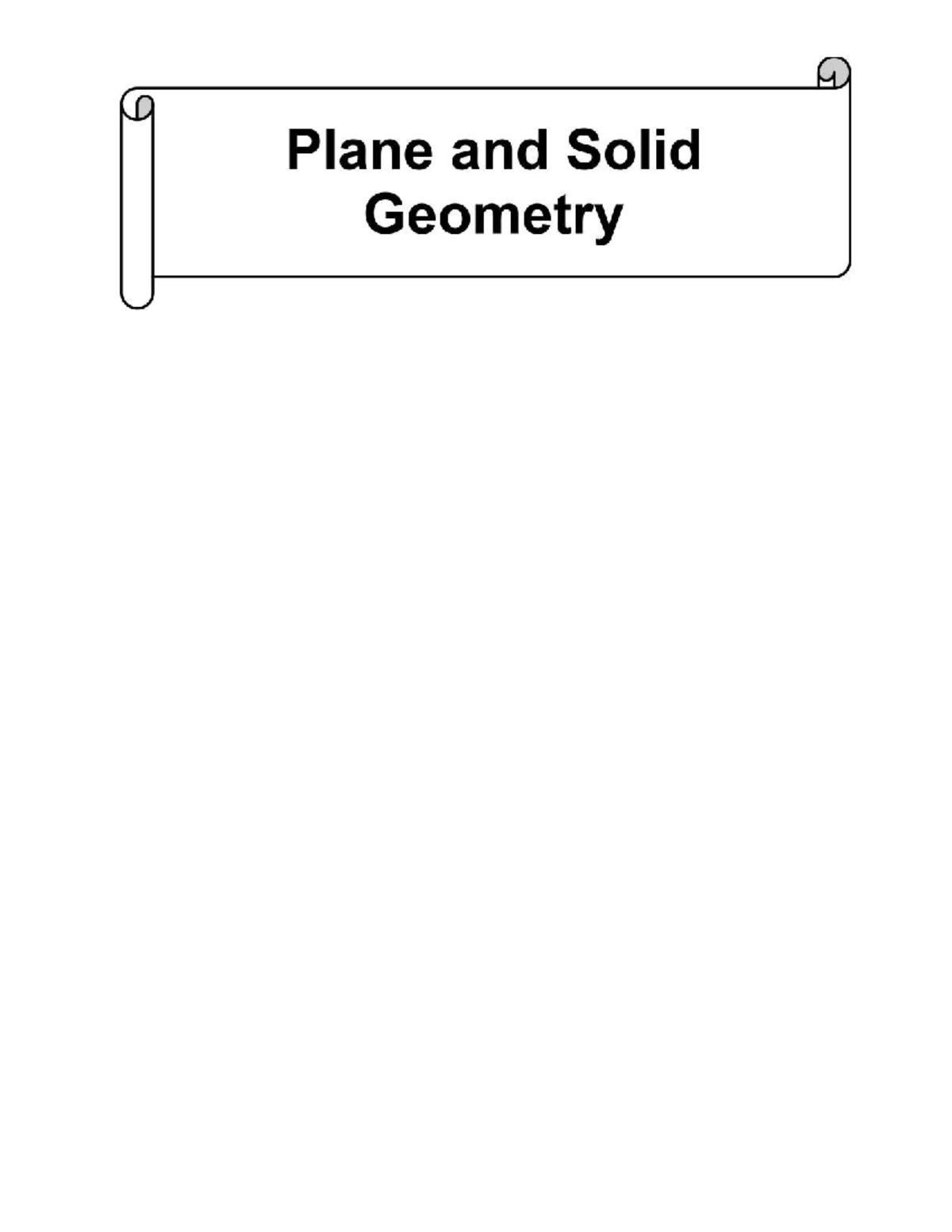 03 Plane and Solid Geometry Spherical - Studocu