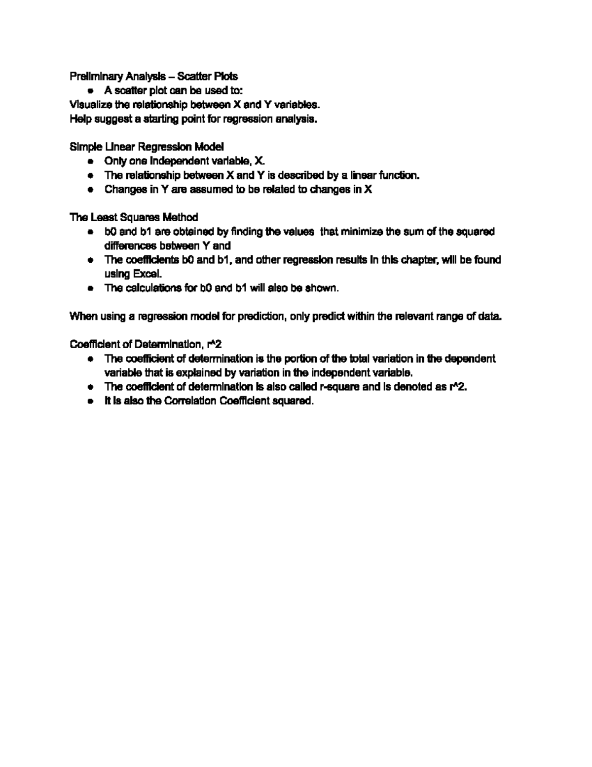 Stat Notes Part3 - Preliminary Analysis, Simple linear regression model ...