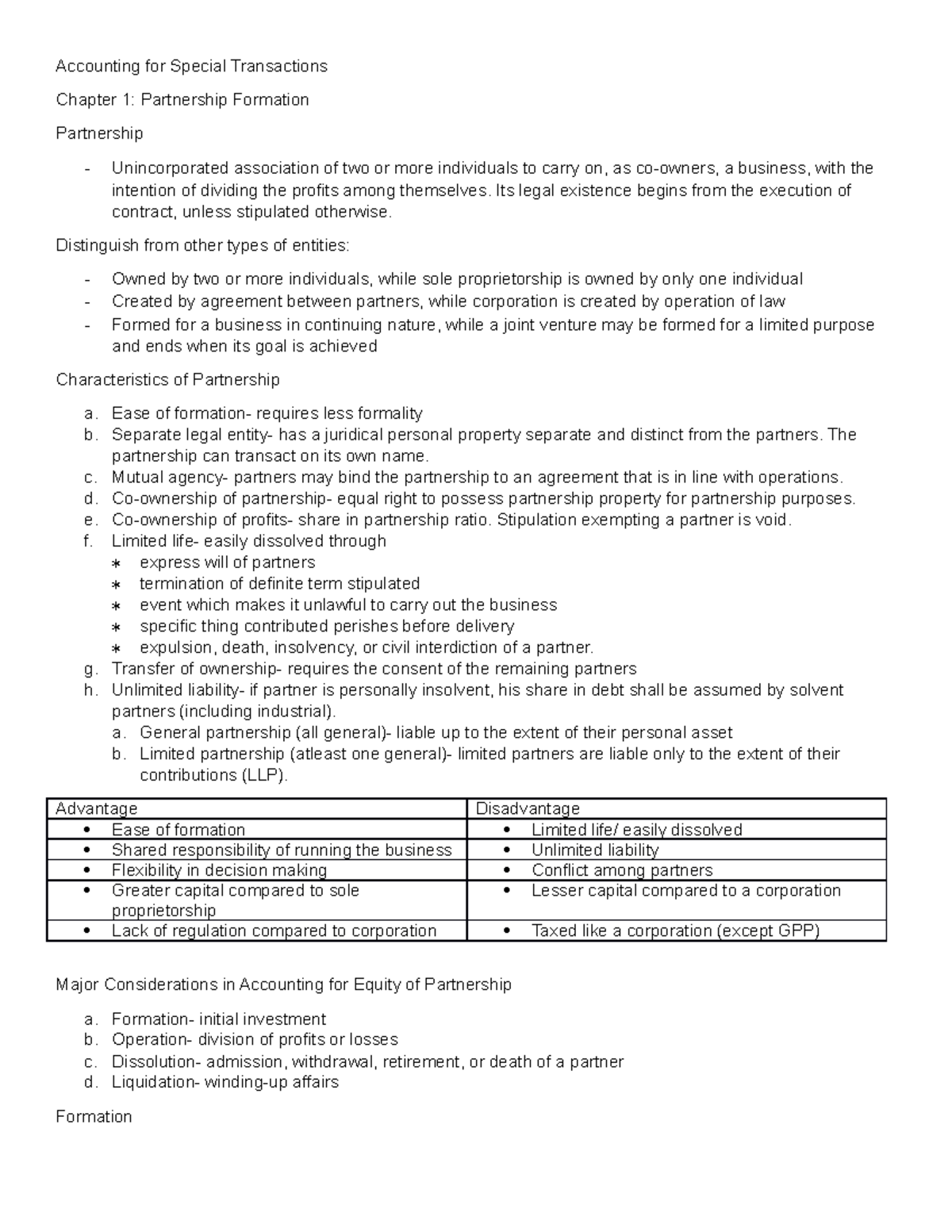 Accounting for Special Transactions Prelims - Accounting for Special Transactions Chapter 1 ...