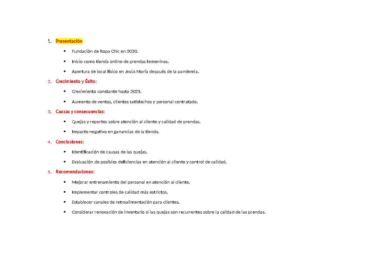 Borrador Version Borrador Seman 5 - 1. Presentación Fundación de Ropa ...