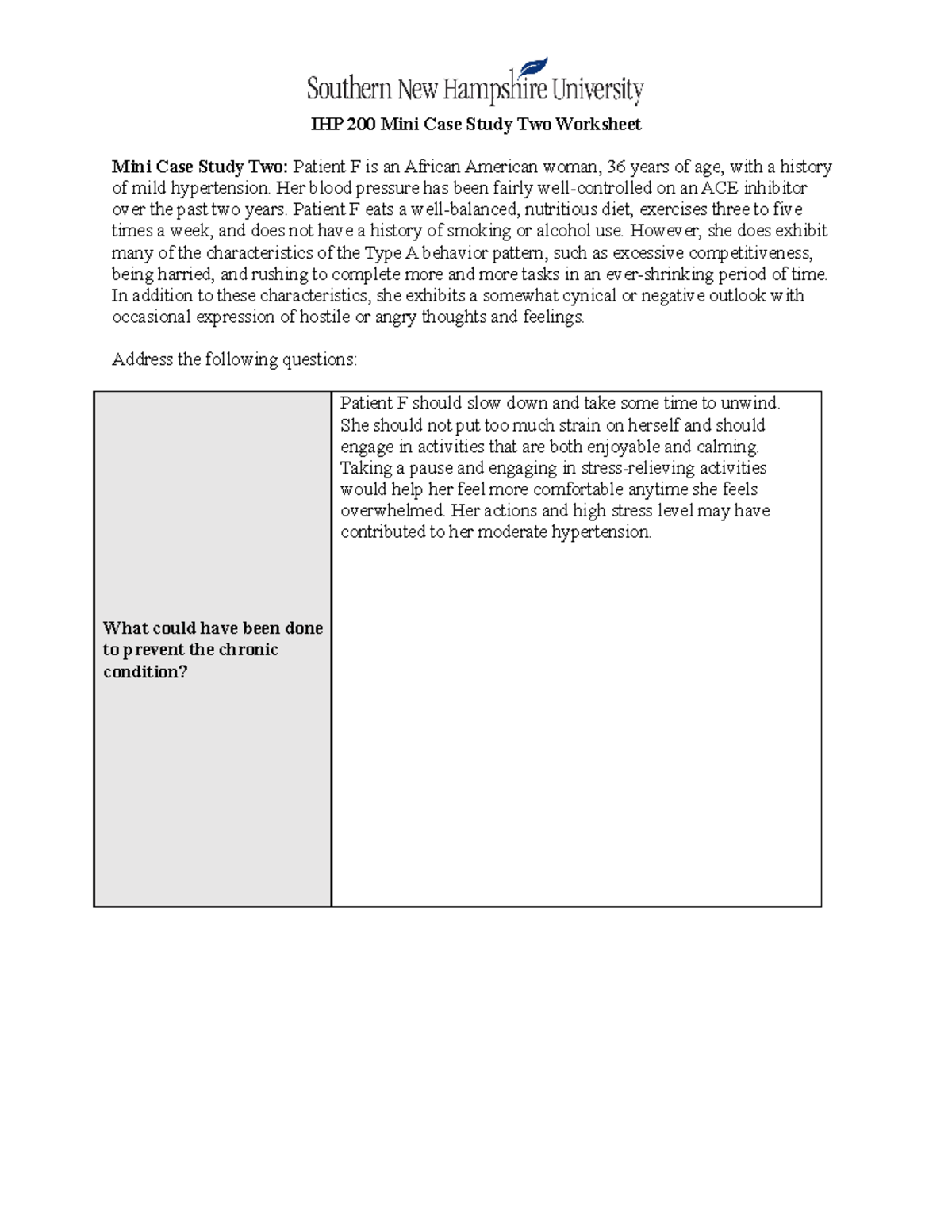 Ihp200 mini case study two worksheet - Deprecated API usage: The SVG ...