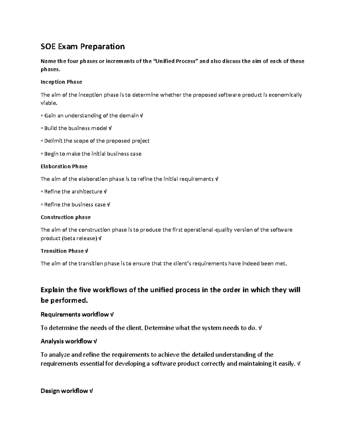 SOE Exam Preparation - Practice Makes perfect - SOE Exam Preparation ...