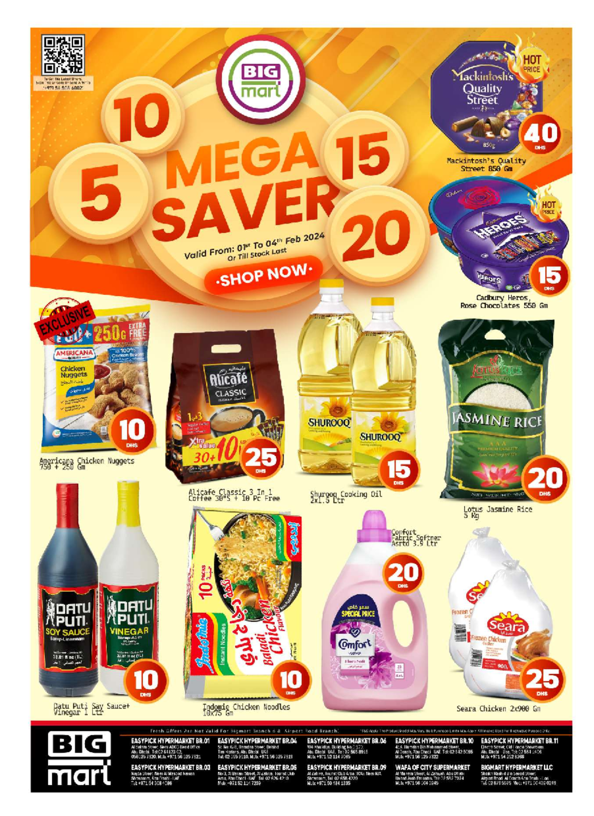 5 10 15 20 MEGA Saver THIS Weekend AT Bigmart CITY Outlets Hurry - HOT ...