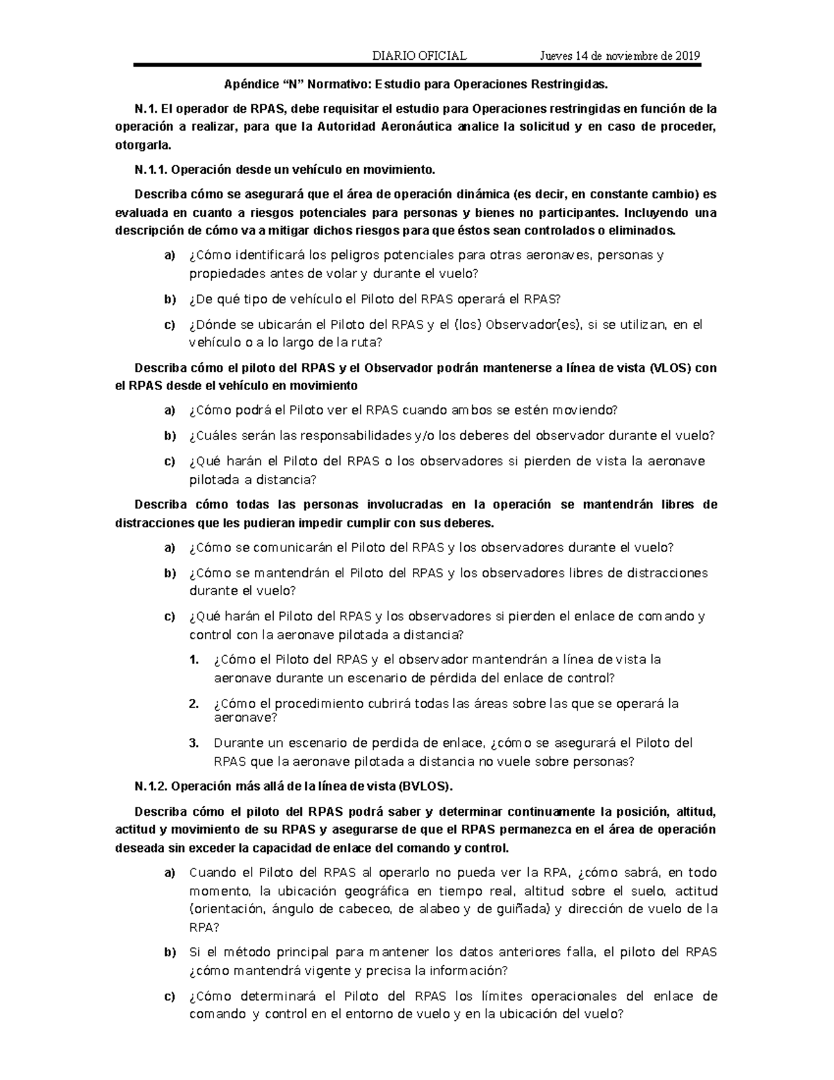 Nom 107 sct3 2019 - DIARIO OFICIAL Jueves 14 de noviembre de 2019 ...