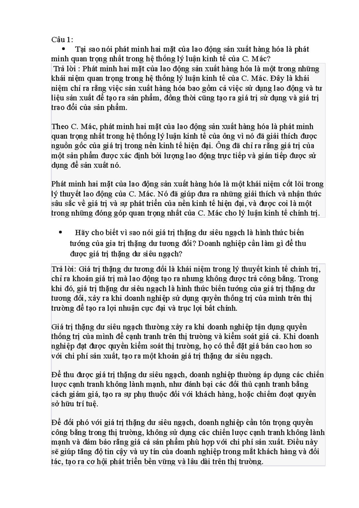 28 - fhfhfh - Formeel Belastingrecht - Câu 1: Tại sao nói phát minh hai ...