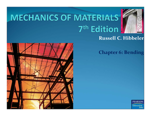 2.2a Examples of Bending Member - Mechanics Of Solids - Studocu