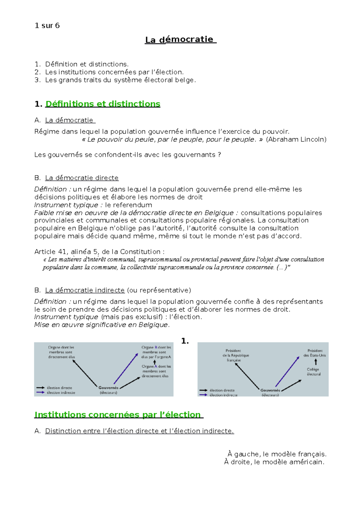 démocratie chapitre 3 - La démocratie Définition et distinctions. Les ...