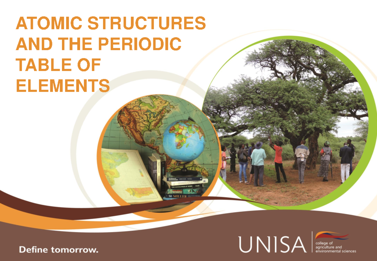 Atomic+structures+and+periodic+table - ATOMIC STRUCTURES AND THE ...