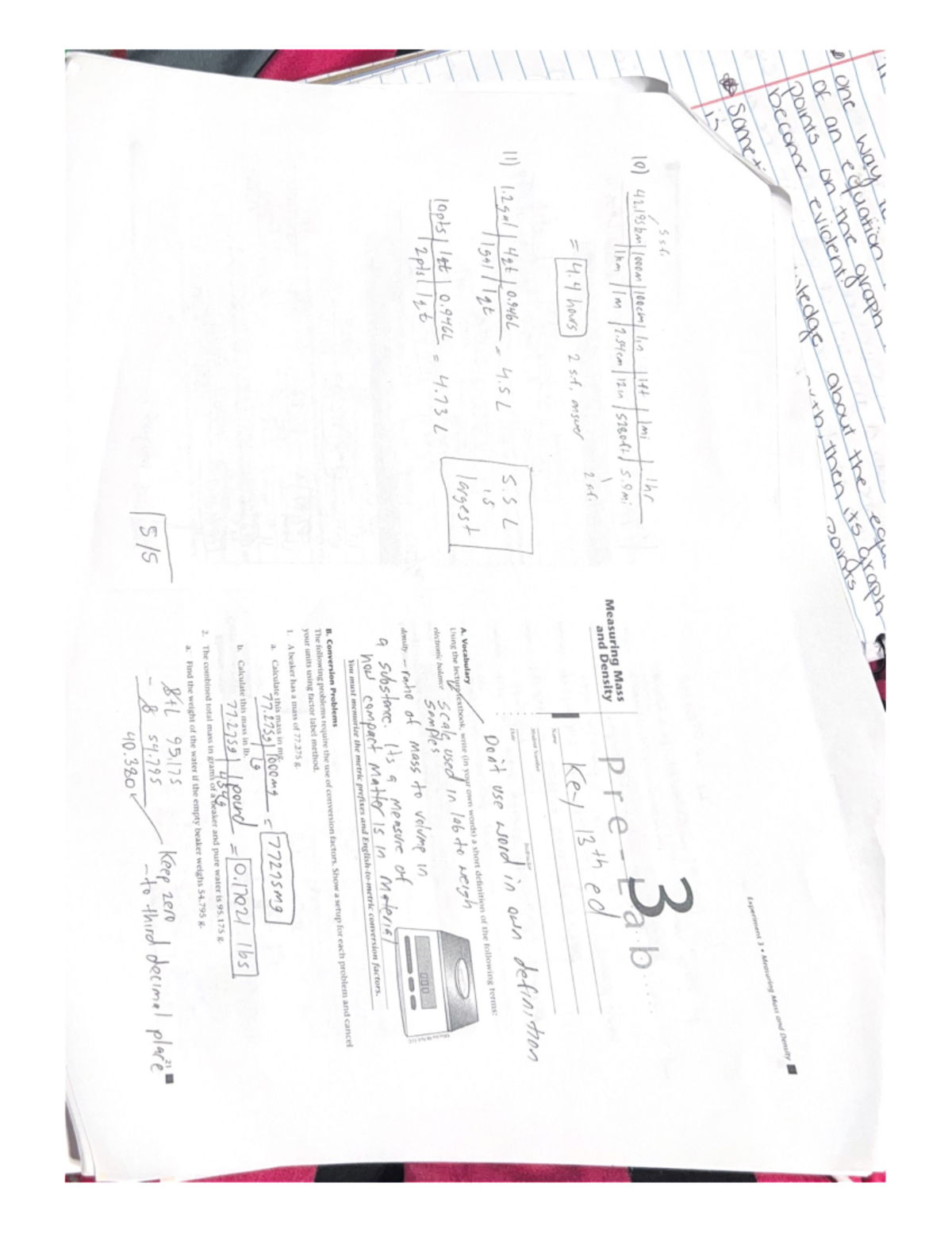 FILE 2899 - This Pre-lab 3 is from Laboratory Manual. Fully completed ...