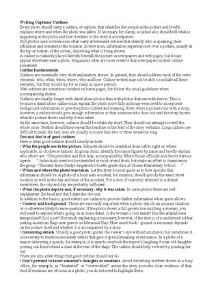 Intro-Lead - Combination of class notes and sheets for Communication ...