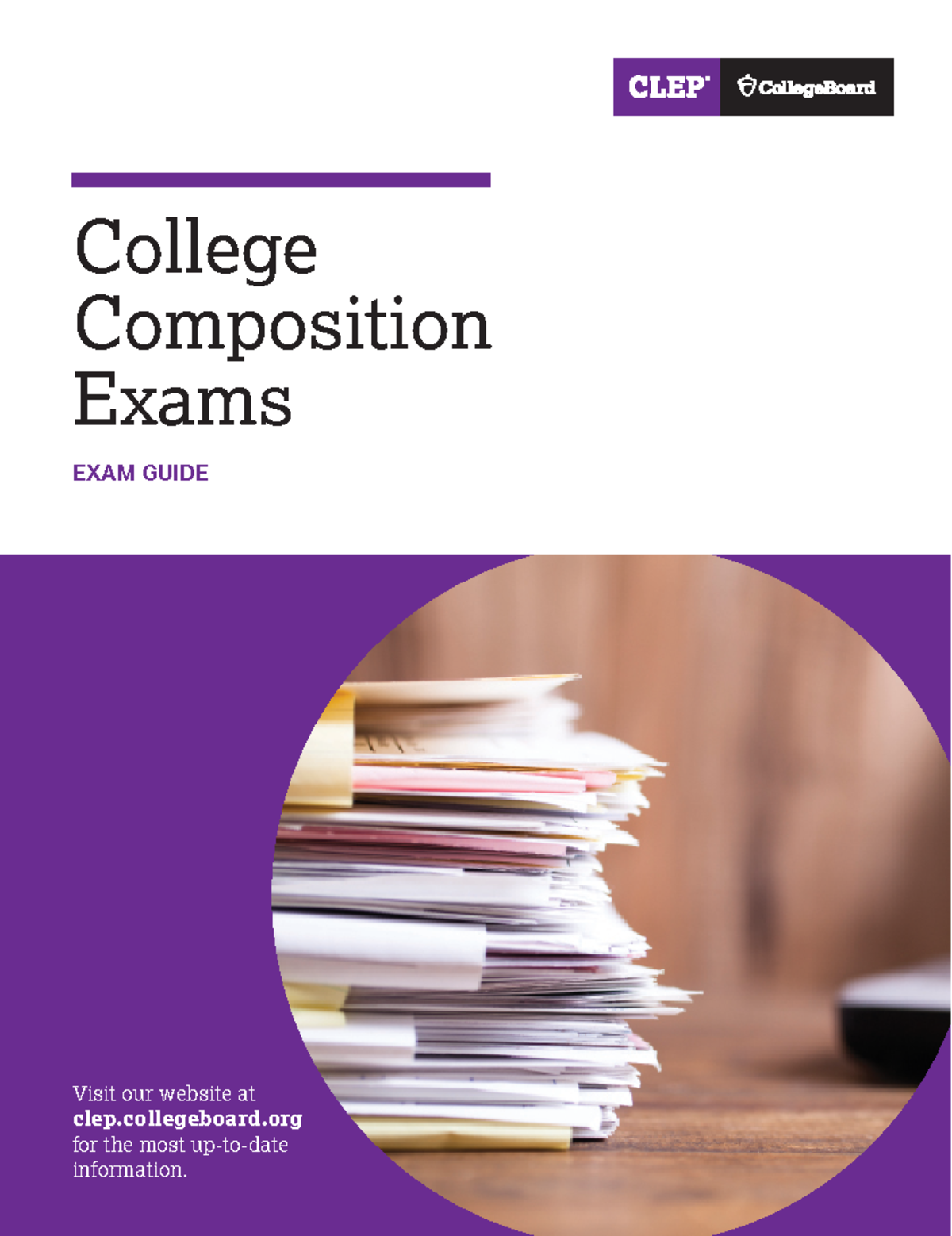 Clep college composition examination guide - College Composition Exams ...