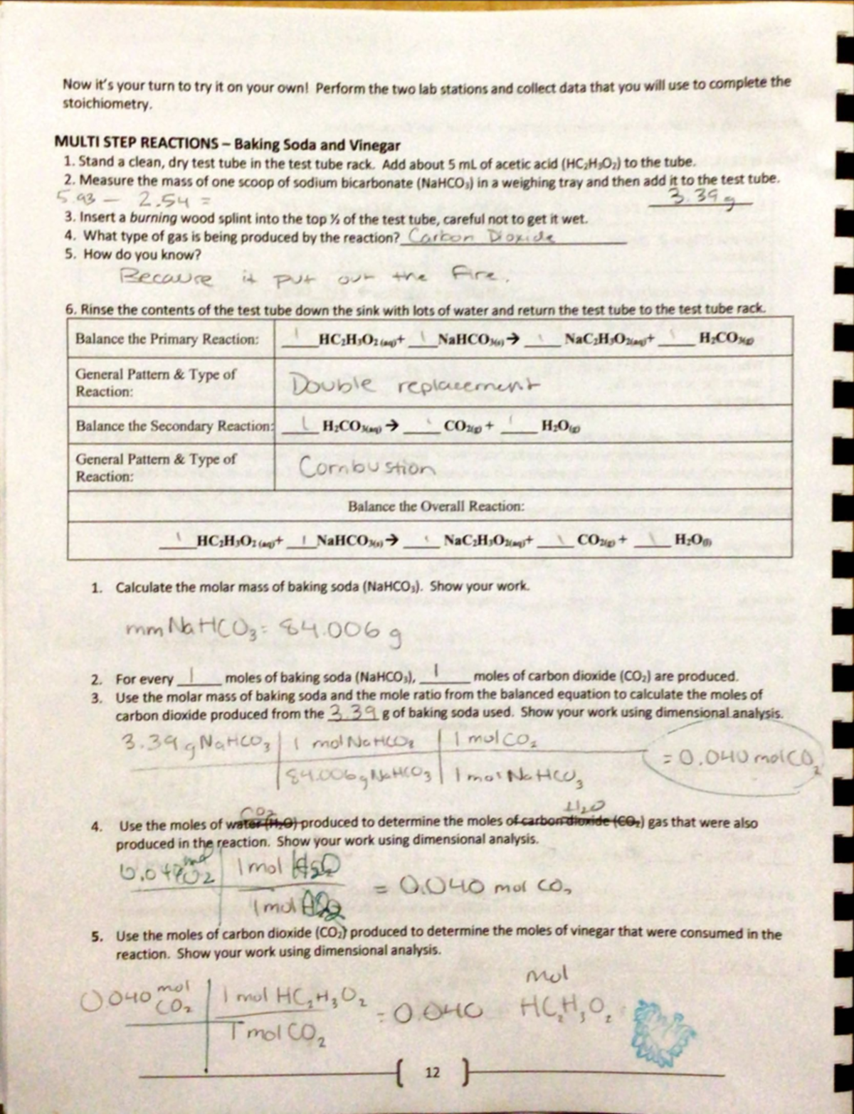 Stoichiometry Notes - Studocu