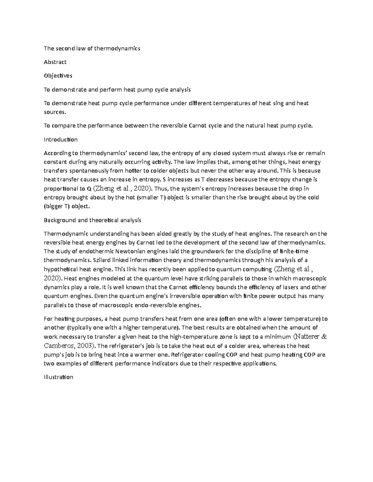 The second law of thermodynamics - The second law of thermodynamics ...